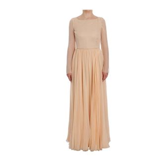 Dolce & Gabbana Maxi Kleider - - Dresses - Damen - Beige - S