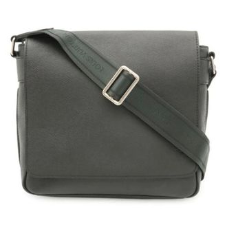 Louis Vuitton Pre-owned Sac bandouli&egrave;re en cuir Taiga - Homme - Pre-owned - Noir - Taille: ONE Size