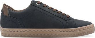 s.Oliver Herren Sneaker flach Freizeit Low Top, Blau (Dark Navy), 46 EU