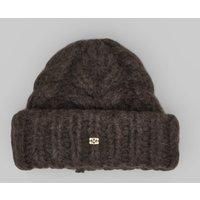 Ganni Handknit Cable Beanie Xxl