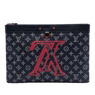 Louis Vuitton Pre-owned Pochette Apollo - Femme - Pre-owned - Bleu - Taille: ONE Size