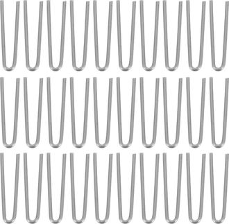 BESTONZON HOODANCOS 200 St&uuml;ck U F&ouml;rmige Brennnadeln aus Wolframdraht Hochtemperaturbest&auml;ndige T&ouml;pferhaken f&uuml;r Keramik Schmuckherstellung Selbstgemacht Ornamente