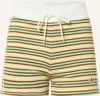 adidas Originals Adidas Originals Frotteeshorts Booty Mit Galonstreifen gelb