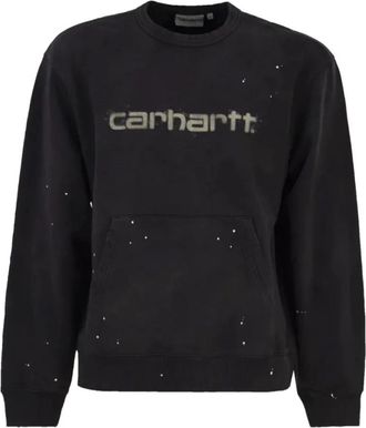 Carhartt Work in Progress Homme, Sweatshirts et sweats &agrave; capuche, Noir, Taille: M Painter SweaT-shirt