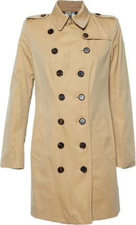 Burberry manteau crois&eacute; &agrave; carreaux - Tons neutres