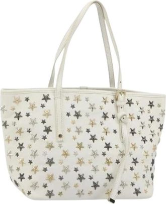 Jimmy Choo London Damen, Pre-Owned, Wei&szlig;, ONE SIZEGr&ouml;&szlig;e
