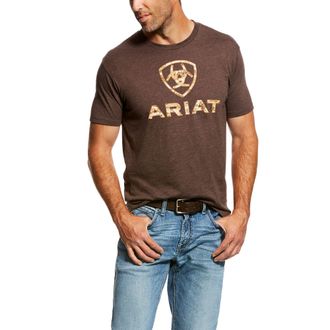 Ariat Herren USA Shirt - Braun - X-Groß