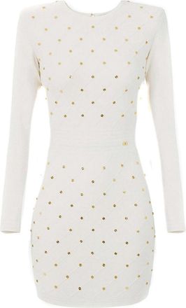 Elisabetta Franchi Robe Courte - Blanc