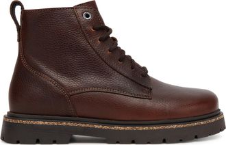 Birkenstock Schnürstiefeletten Birkenstock Highwood Lace Mid 1030784 Braun