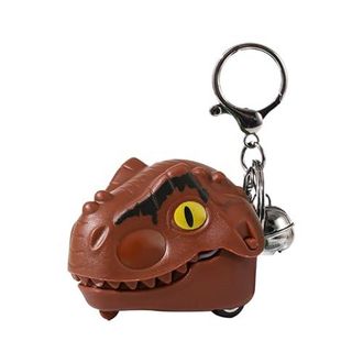 Generic Porte-clés en forme de morsure de dinosaure, décoration réaliste en forme danimal avec bouche mobile, construction légère avec anneau en métal, access