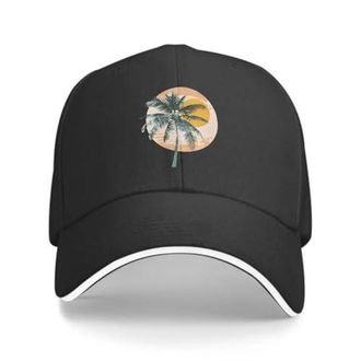 Generic Casquette dHomme, Casquettes de Baseball Palm Tree Casquette Mode pour Hommes Casquettes d&eacute;contract&eacute;es Ajustables pour Routier pour Sport, Cadeau dact