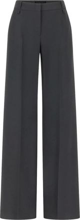 Ermanno Scervino Pantalon large - Femme - Pantalons - Noir - Taille: 36 FR