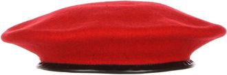 Kangol Roter Woll Flat Cap Hut - - Accessories - Herren - Rot - M