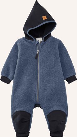 Hessnatur Hessnatur Wollfleece Overall blau