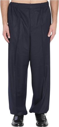 Jacquemus Homme, Pantalons, Bleu, Taille: S Pantalon large