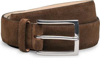 CHARLES TYRWHITT Wildlederg&uuml;rtel - Braun