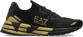 Emporio Armani Emporio Armani Ea7, Homme, Chaussures, Noir, Taille: 43 EU Logo Sports Chaussures