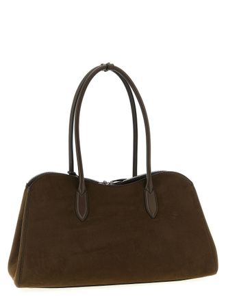 Stella McCartney Womens Brown Hemp Shoulder Bag