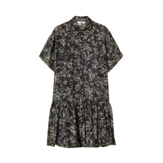 Twinset Damen, Kleider, Schwarzk, 2XLGr&ouml;&szlig;e