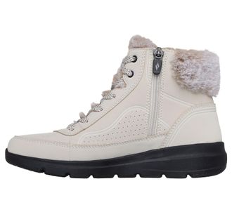 Skechers Glacial Ultra Mountain Muse Damen-Stiefel, Naturschwarz, Gr&ouml;&szlig;e 40, natural black, 40 EU