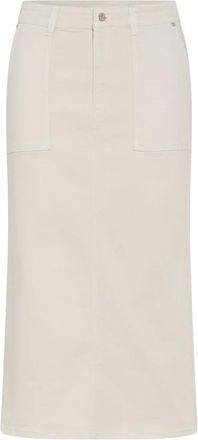 Part Two Femme, Jupes, Blanc, Taille: 42 FR Midi Skirts