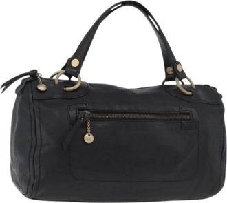 Celine Sac &agrave; main vintage doccasion - Femme - Pre-owned - Noir - Taille: ONE Size