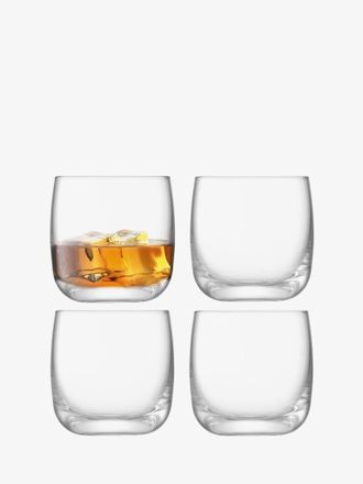 LSA International LSA Borough Becher, Glas, Clear, 300 ml, 4