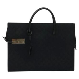 Gucci Pre-owned Toile sacs-main - Femme - Pre-owned - Noir - Taille: ONE Size