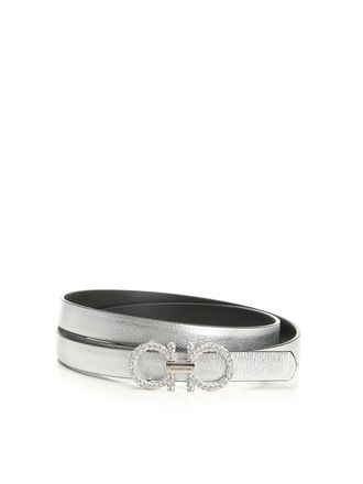Ferragamo G&uuml;rtel - Silber