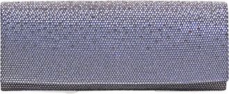 Gedebe Degrad&egrave; Crystal Envelope Clutch - - Bags - Damen - Blau - ONE SIZE