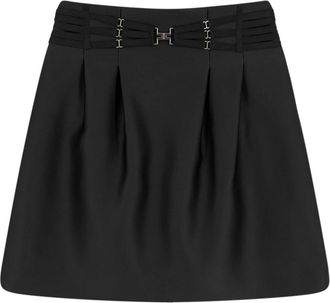 Elisabetta Franchi Femme, Jupes, Noir, Taille: 40 FR Short Skirt