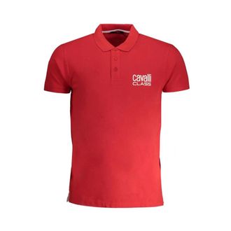 Cavalli Kurz&auml;rmeliges Polohemd - - Tops - Herren - Rot - L