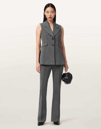 AllSaints Astra - Hose in Grau