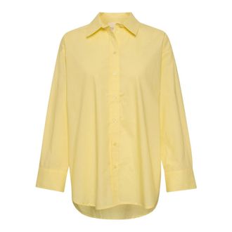 Part Two SavannaPW Shirt - - Blouses & Shirts - Damen - Gelb - 4XL