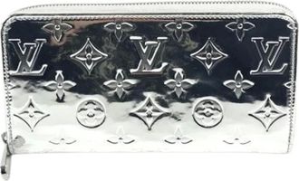 Louis Vuitton unisex, Pre-owned, Gris, Taille: ONE Size Portefeuille long (&agrave; deux volets) Pre-owned