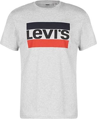 Levi's Sportswear Logo Graphic T-Shirt Homme, Grey, XXL