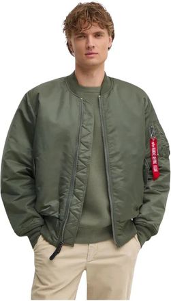 Alpha Industries Herren, Jacken, Gr&uuml;n, MGr&ouml;&szlig;e