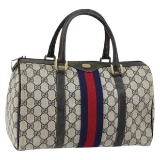 Gucci Sac &agrave; main vintage en cuir Pre-owned - Femme - Pre-owned - Multicolore - Taille: ONE Size
