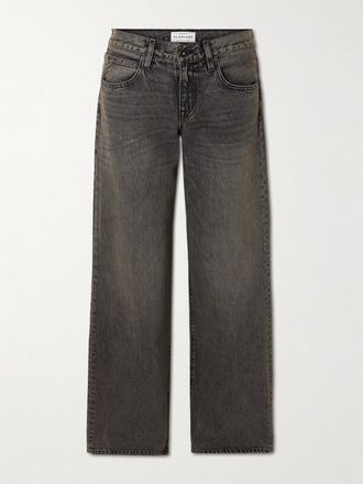 Slvrlake Denim Lexi Tief Sitzende Jeans Mit Weitem Bein - Blau