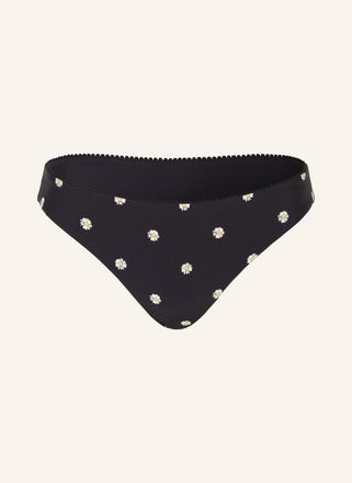 Seafolly Basic-Bikini-Hose Daisychain schwarz