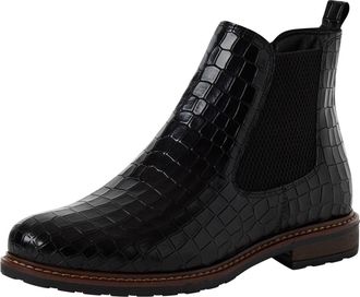 Tamaris Damen Stiefel Leder schwarz 39