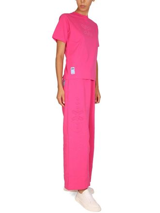 McQ by Alexander McQueen Logo Cotton T-Shirt - Pink