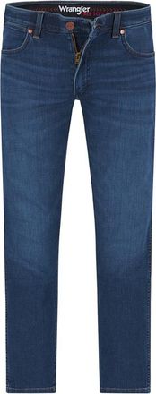 Wrangler Herren Jeans blau Baumwoll-Stretch
