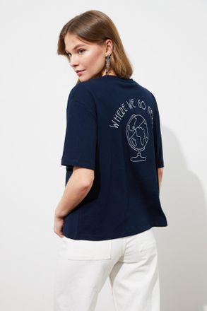 Trendyol Femmes V&eacute;lo Collier T-shirt