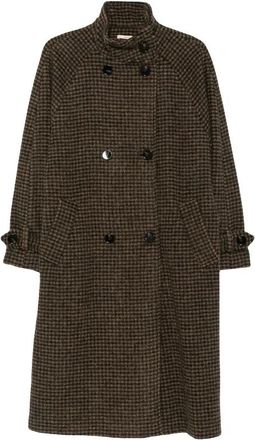 Sessun Bleechecks Selvawood - - Coats - Damen - Braun - XS