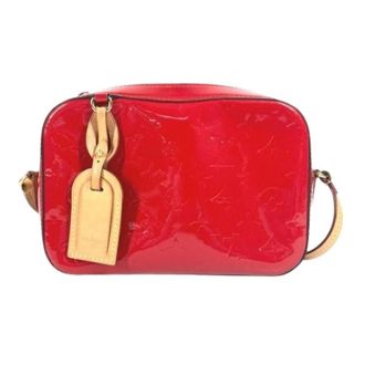 Louis Vuitton Sac bandouli&egrave;re Monogram Vernis doccasion - Femme - Pre-owned - Rouge - Taille: ONE Size