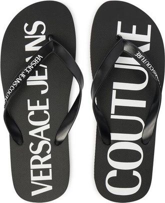 Versace Jeans Couture Zehentrenner 80YA3SQ7 ZSS81 Schwarz