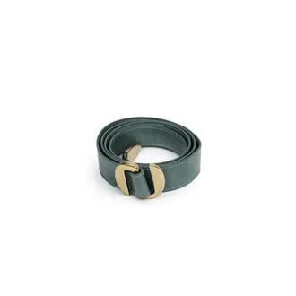 Orciani Ceinture &agrave; Double Boucle - Femme - Accessoires - Bleu - Taille: 85 CM