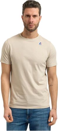 K-Way Homme, Tops, Beige, Taille: M K-Way T-shirts et polos Beige