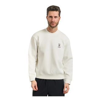 A|X Armani Exchange Homme, Sweatshirts et sweats &agrave; capuche, Blanc, Taille: XL SweaT-shirt Stretch en Coton